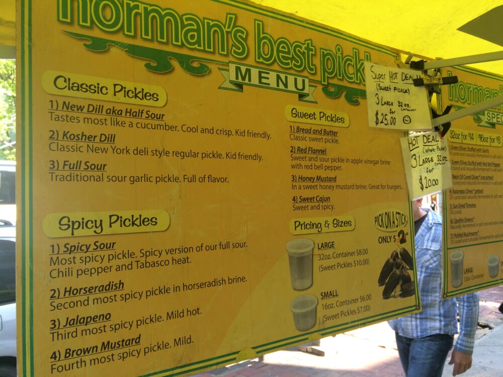 PICKLE REVIEW: Horman’s Best Pickles – Eat This NY