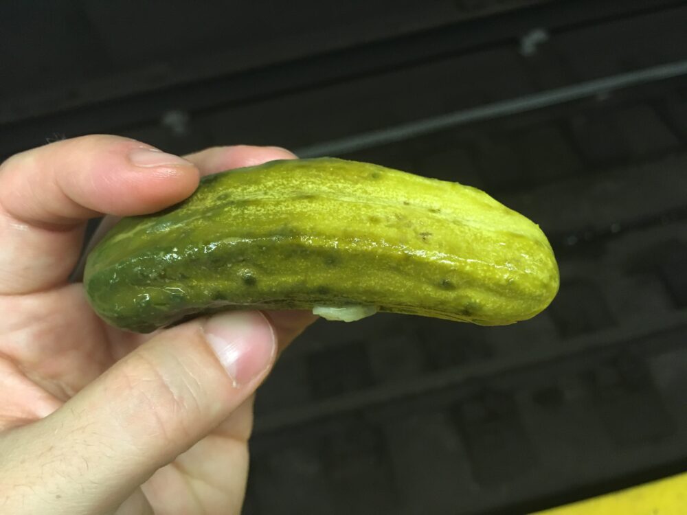 PICKLE REVIEW in New York: Guss’ Pickles – Eat This NY